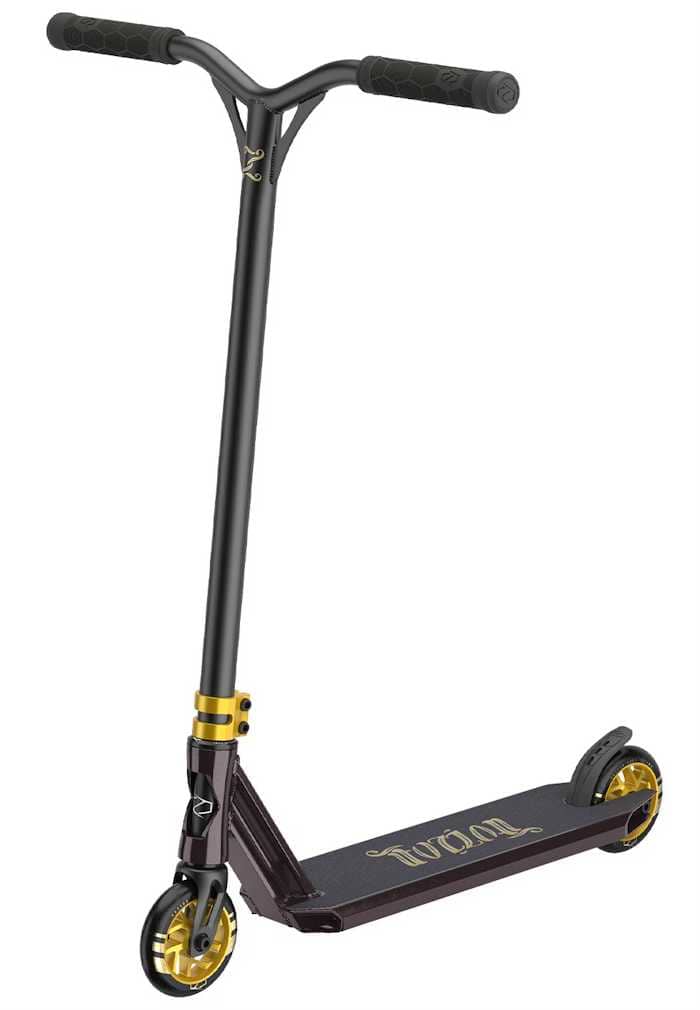 Paspirtukas Triukinis Fuzion Complete Pro Scooter Z300 Black gold - 8114 BG